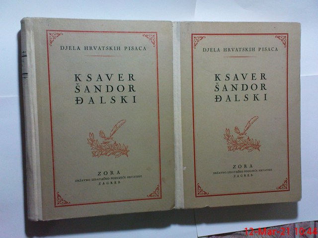 KSAVER SANDOR DJALSKI  -  DJELA  1 - 2