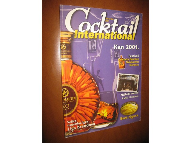 Kokteli - Cocktail International (novembar 2001.)