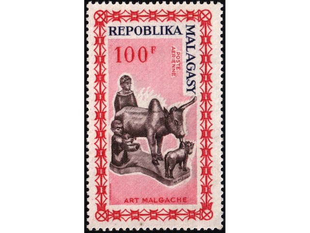 kt953u, 20.okt1964 RMalagasy Mi525 ** 1/3