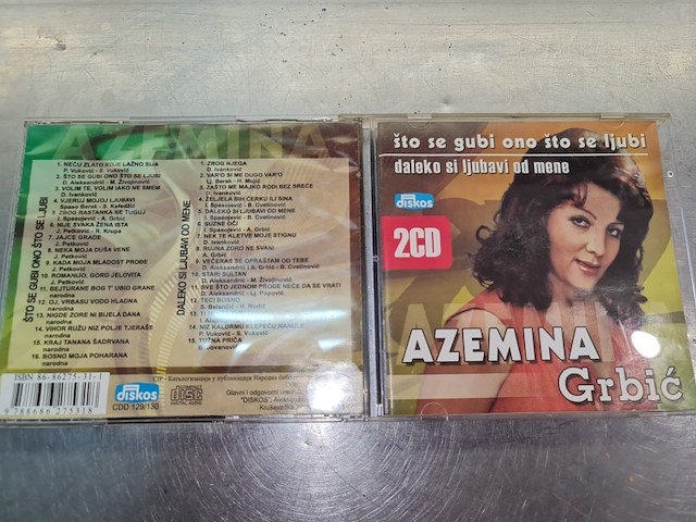 Azemina Grbić - Što se gubi ono što se ljubi...2CDa