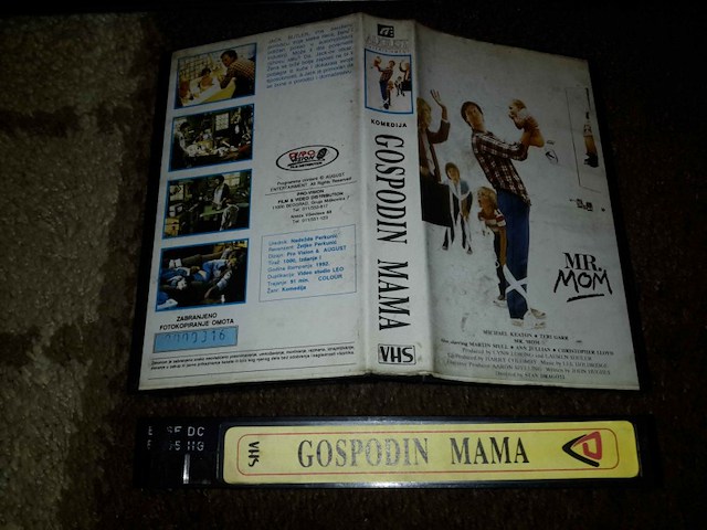 Gospodin mama (MR. mom) VHS