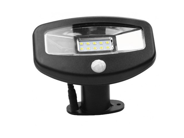 Solarni LED reflektor sa PIR senzorom 1W LRFS-15S010-W/BK