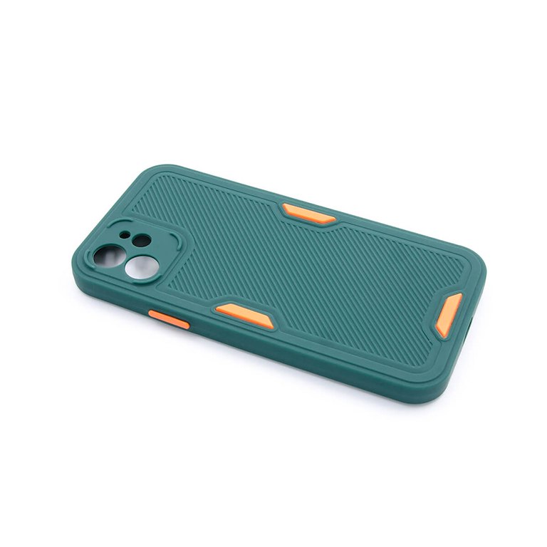 TPU DASH COLOR for iPhone 12 (6.1") zelena