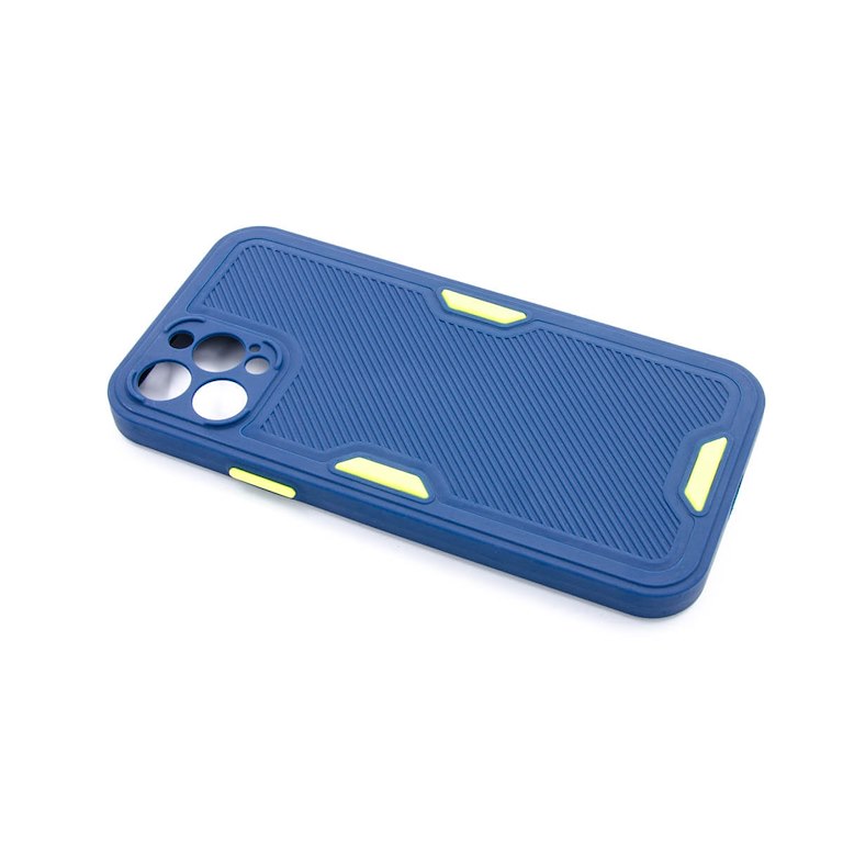TPU DASH COLOR for iPhone 12 (6.1") plava