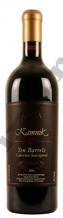 Kamnik Ten Barrels cabernet sauvignon