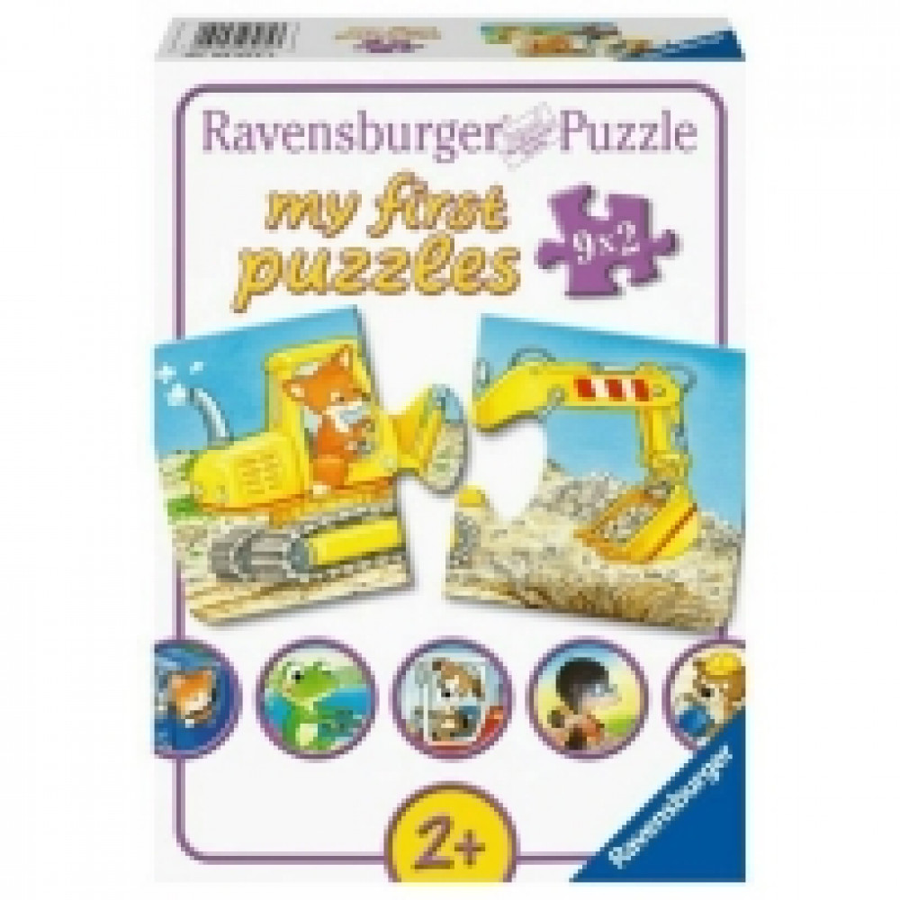 Ravensburger puzzle (slagalice) - Gradilište za životinje RA03074