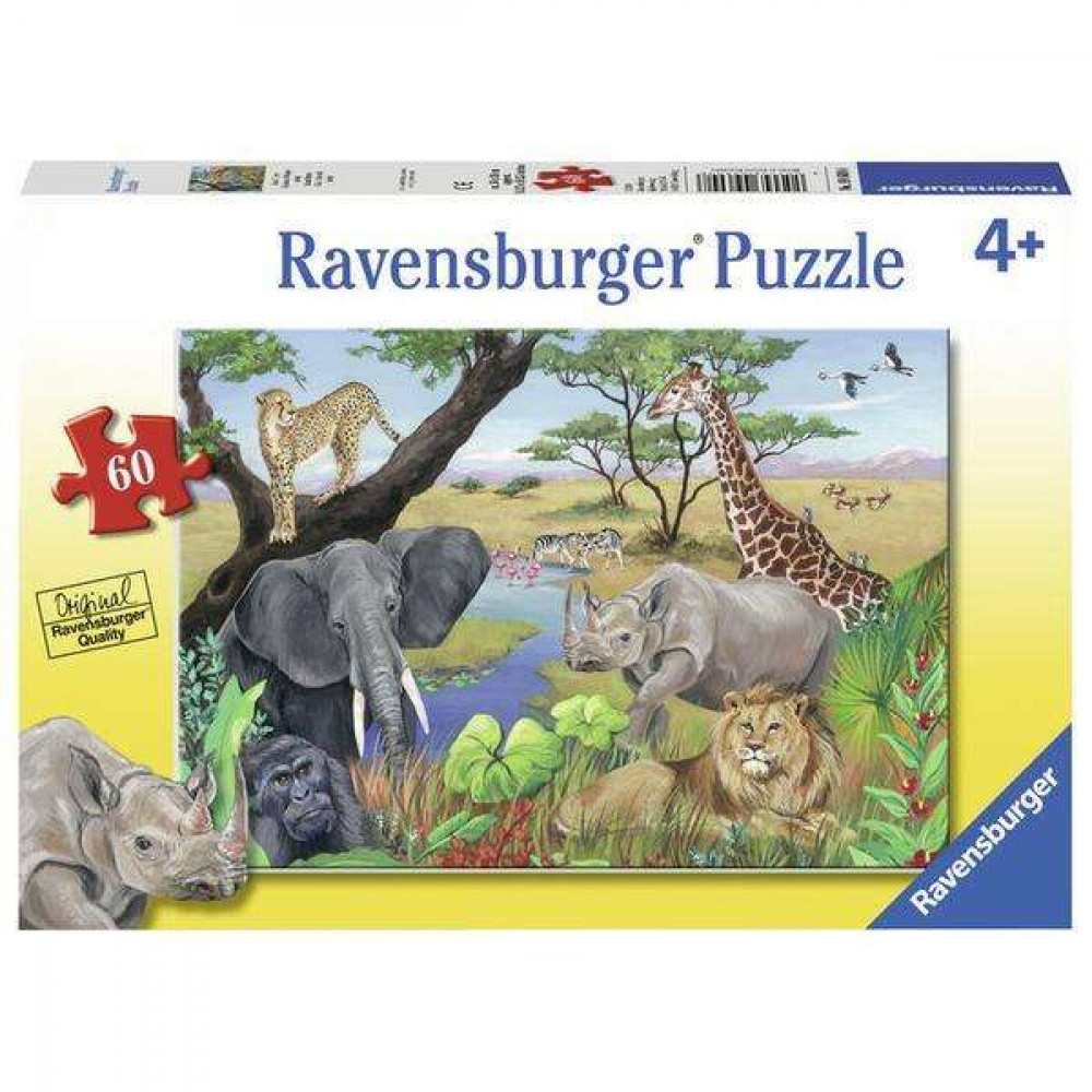 Ravensburger puzzle (slagalice) - Safari životinje RA09600