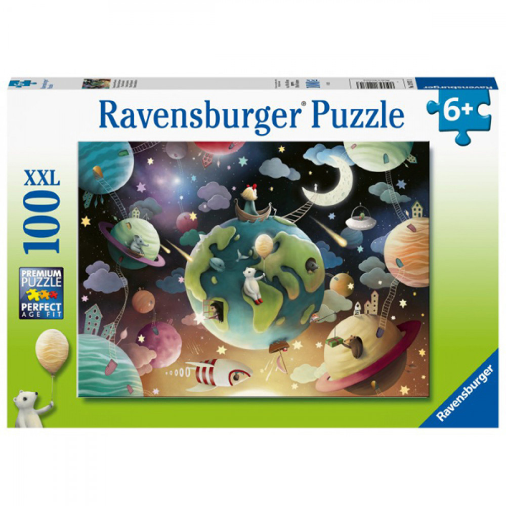 Ravensburger puzzle (slagalice) - Planete iz fantazije RA12971