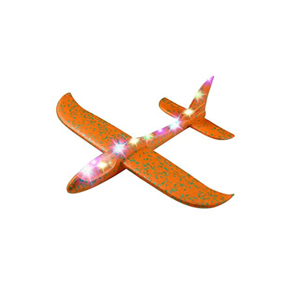 Toy plane 48cm Orange with light