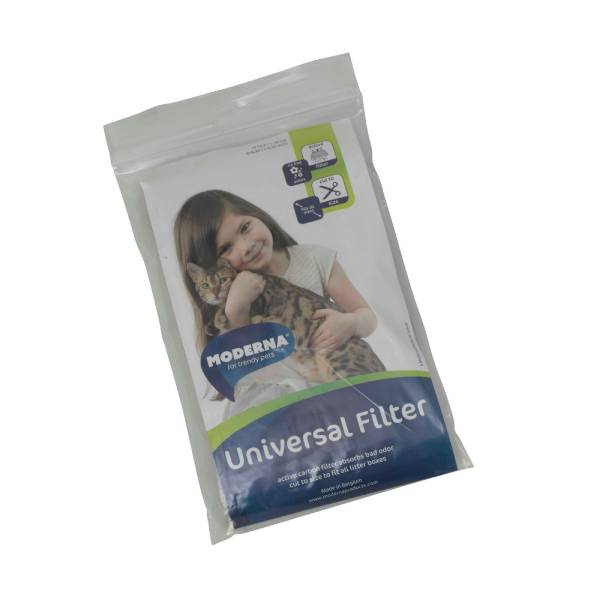 Moderna Universal Filter, filter uložak za toalet za mačke - 15,5cm x 16cm