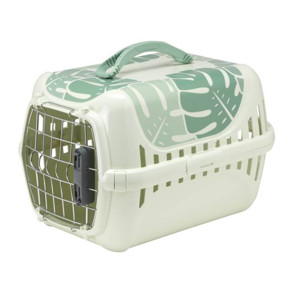 Moderna Trendy Runner Wildlife Eden Green, transporter za mačke - L 49,4 x W 32,2 x H 30,4 cm