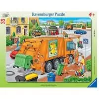 Ravensburger puzzle 35 delova - Đubretari u gradu 06346