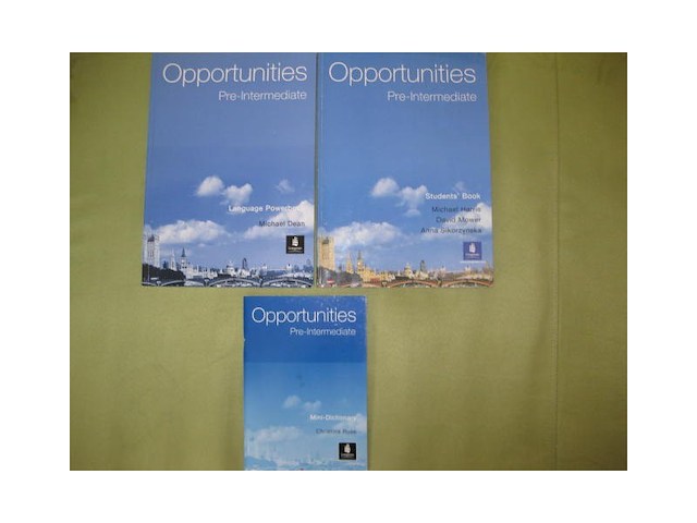 Opportunities Pre-Intermediate komplet