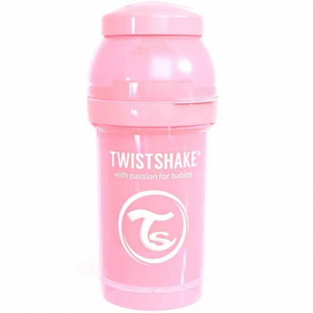 Twistshake flašica za bebe 180 ml pastel pink ( TS78249 )