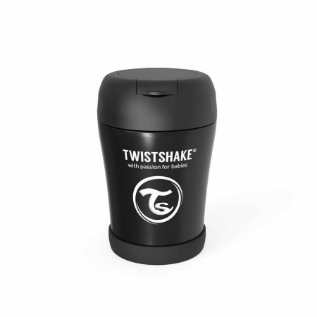 Twistshake termos-posuda za hranu 350ml black ( TS78752 )