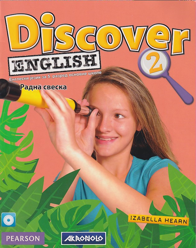 DISCOVER 2 – RADNA SVESKA iz engleskog jezika za 5. razred osnovne škole (Akronolo)