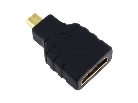 FAST ASIA Adapter Micro HDMI (M) - HDMI (F) crni