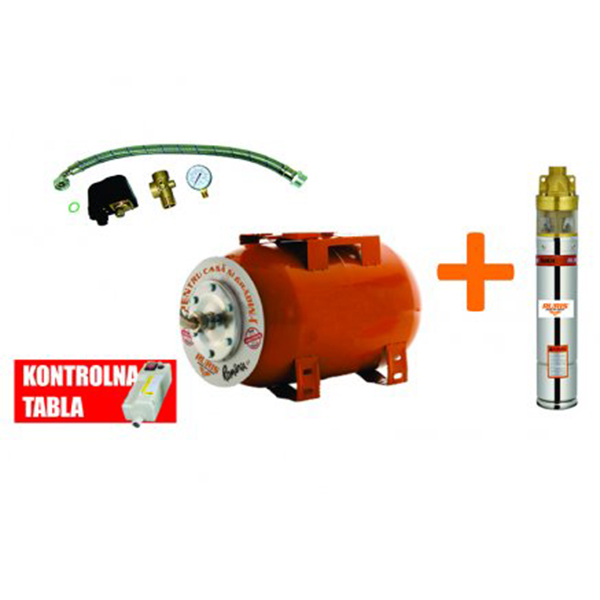 Vodena pumpa Hidropak set Dunarea 24 750W 24L Ruris 9450