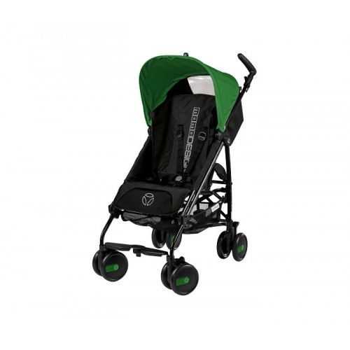 Kišobran kolica za bebe Pliko Mini Classico Green & Black