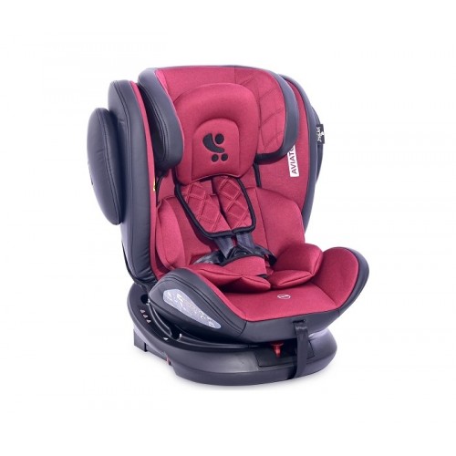 Autosedište Aviator Isofix Black-Red 0-36 kg