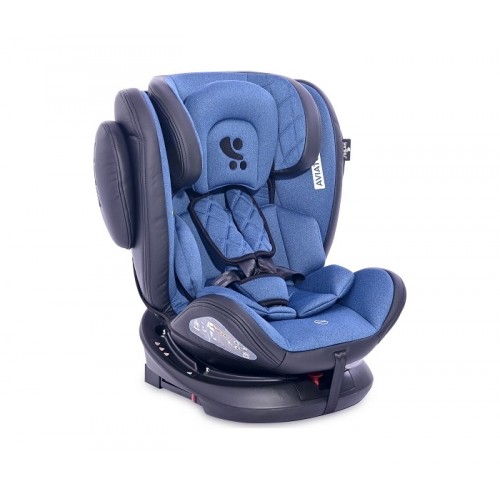 Autosedište Aviator Isofix Black / Blue 0-36 kg