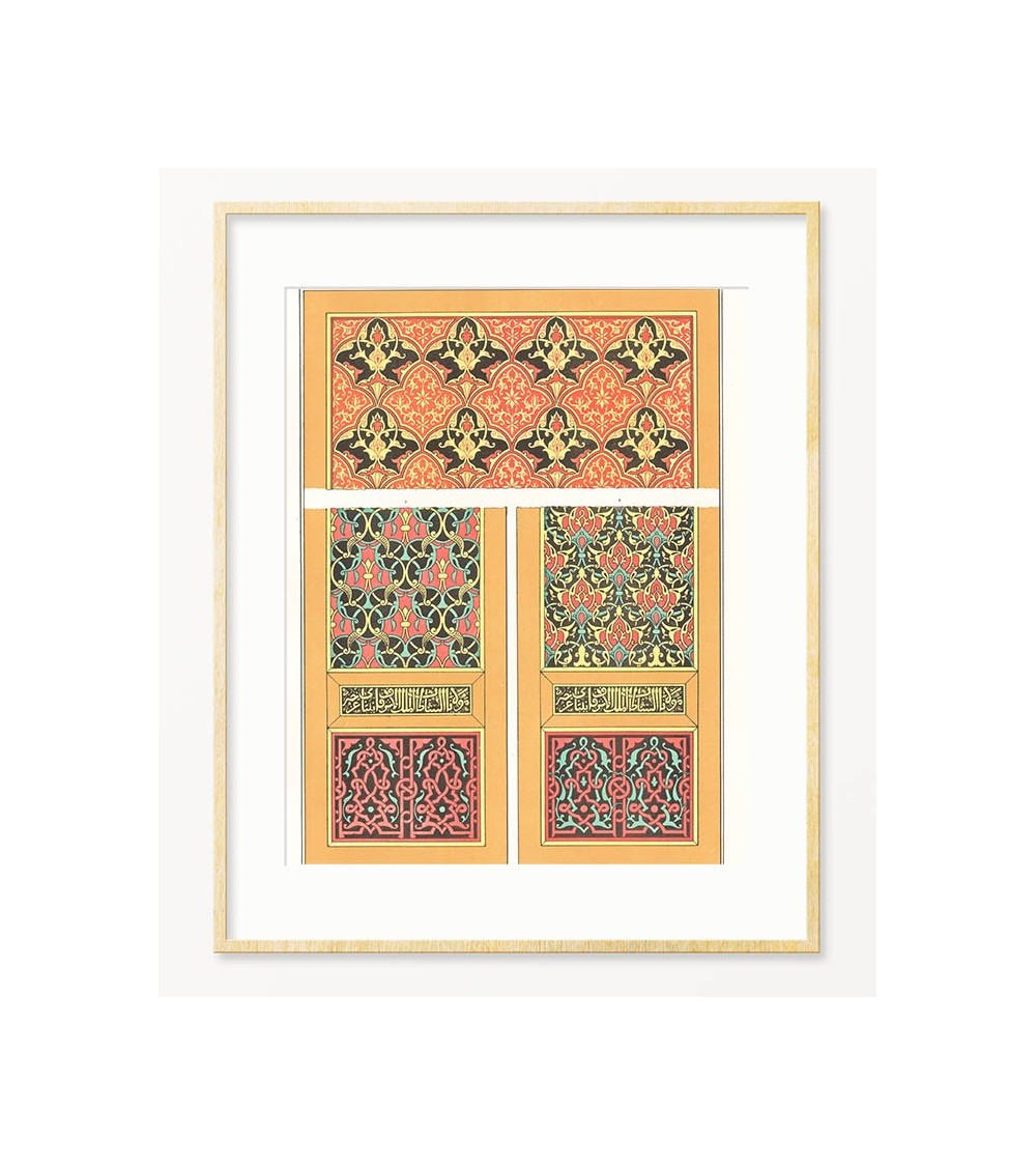 ARAPSKI ORNAMENTI ŽIKLE PRINT NA PREMIUM PAPIRU (ART. P-2740)