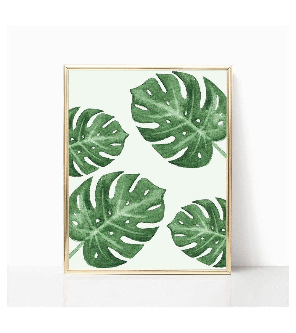 MONSTERA - KRALJICA DŽUNGLE. POSTERI ZA ZID DNEVNE SOBE (ART. P-0505)