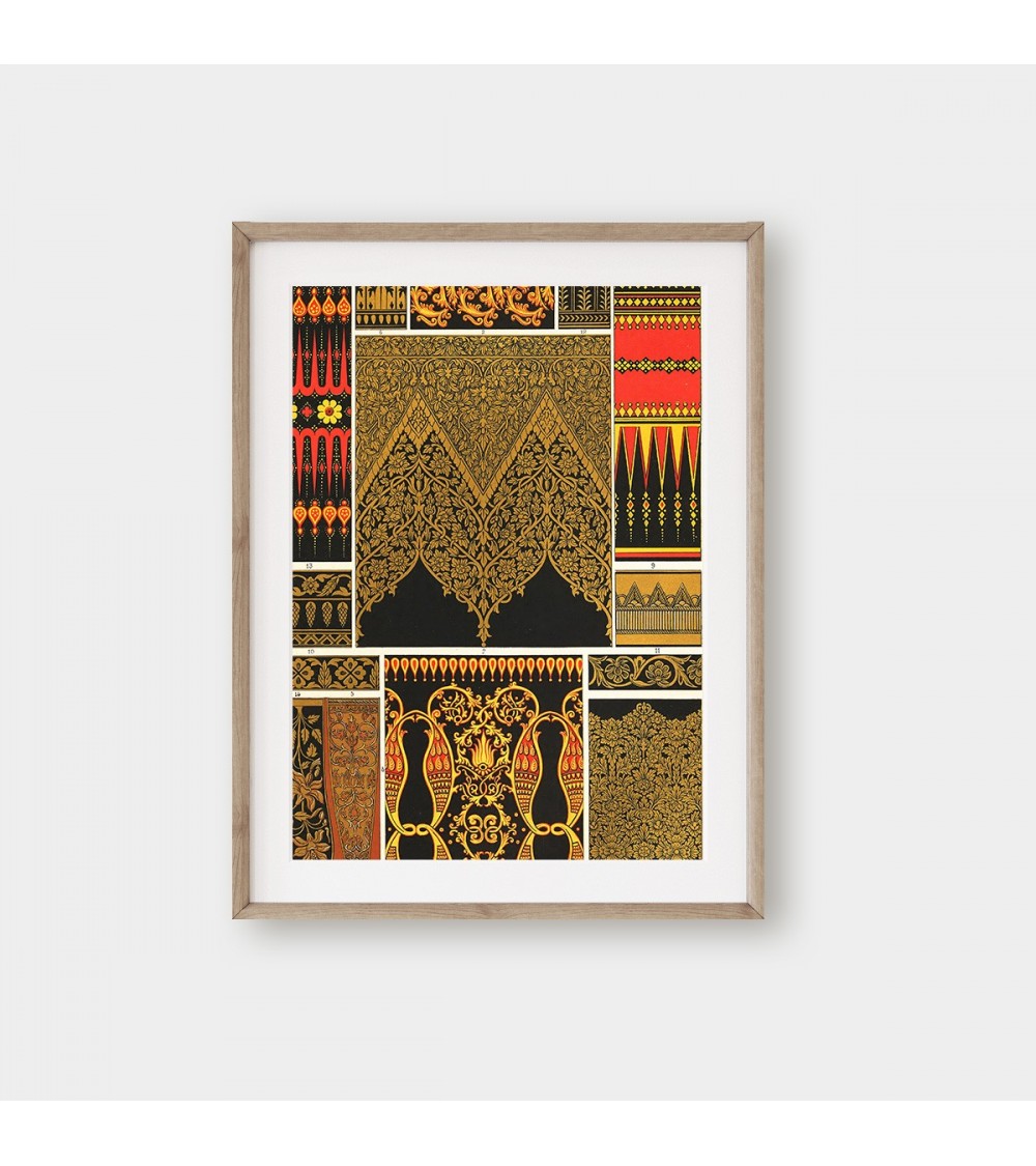 INDIJSKI ORNAMENTI PRINT NA PREMIUM PAPIRU (ART. P-4050)