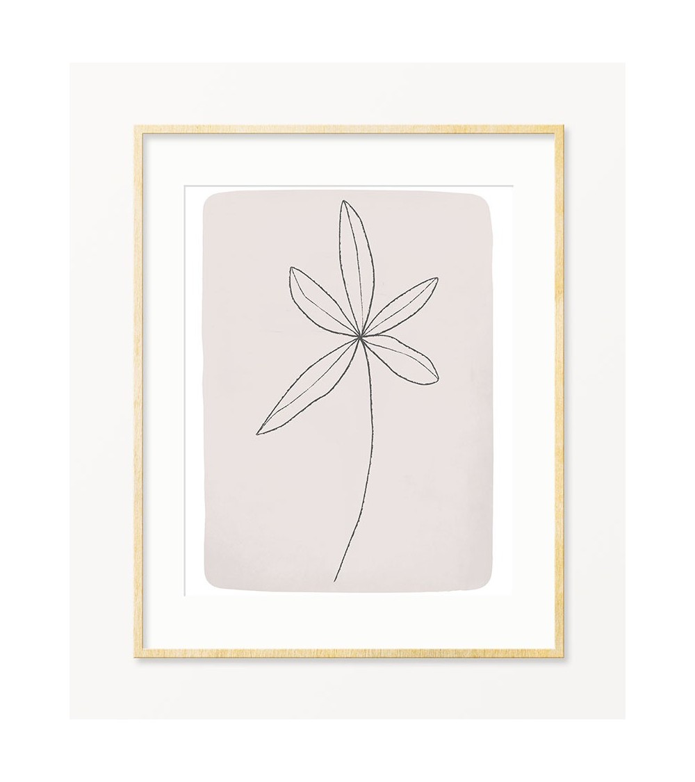 MAGNOLIJA SKANDINAVSKI MINIMALISTIČAN PRINT CVET (ART. P-1903)