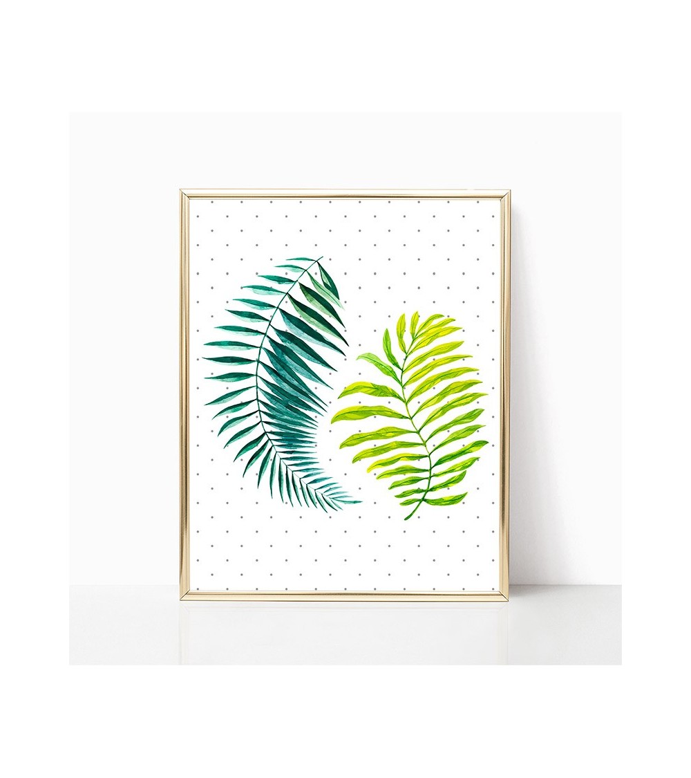 Palmino lišće - poster iz serije Moja Botanička Bašta (art. p-0759)