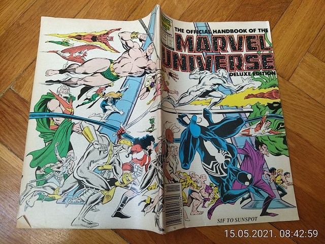 THE OFFICIAL HANDBOOK OF THE MARVEL UNIVERSE