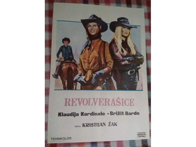 plakat REVOLVERASICE (Brigitte Bardot)