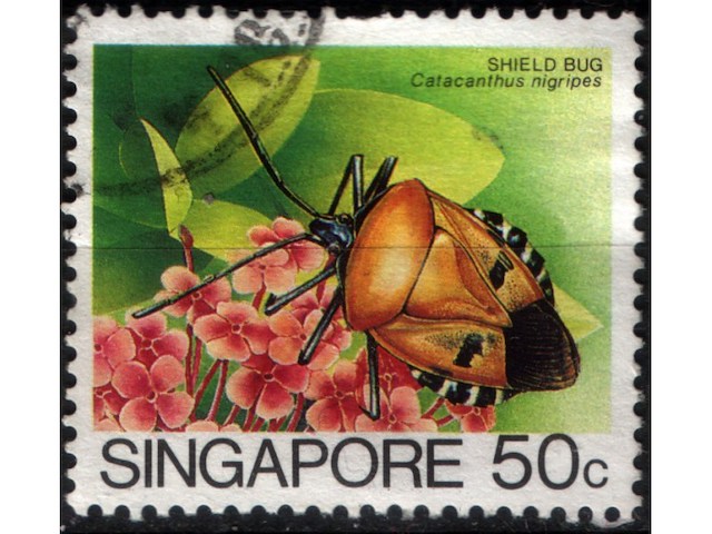 kt038e,  1988.  Singapore Mi469 II(-o-)1/8