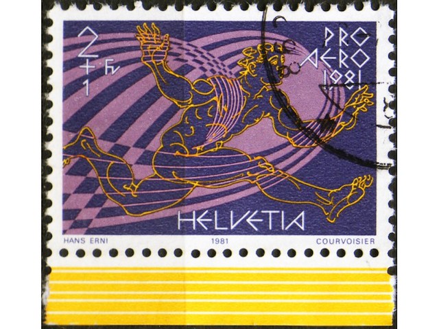 kt036b,  09. mart.1981. Helvetia M1196(-o-)1/1