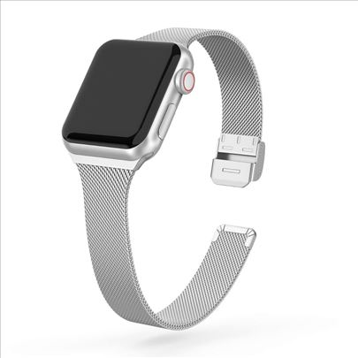 Apple Watch 42 mm siva mesh metalna narukvica
