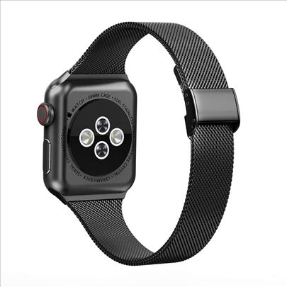 Apple Watch 40 mm crna mesh metalna narukvica
