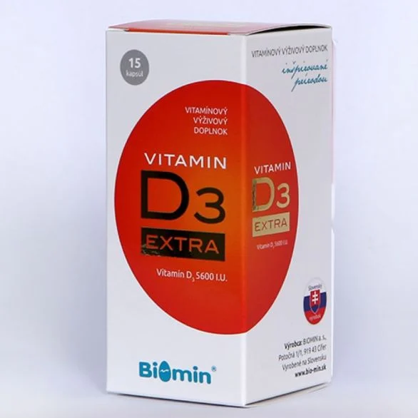 Vitamin D3 extra 5600IU cps A15