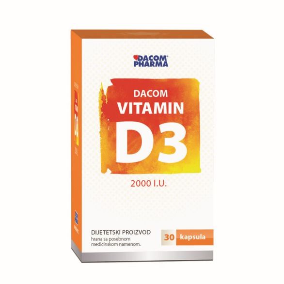 Vitamin D3 vit 2000IU Inulin cps A30