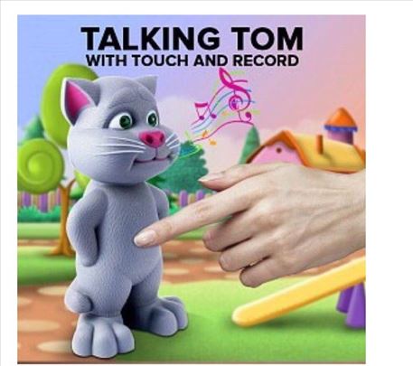 Mačak Tom veliki 30 cm - glasovne komande