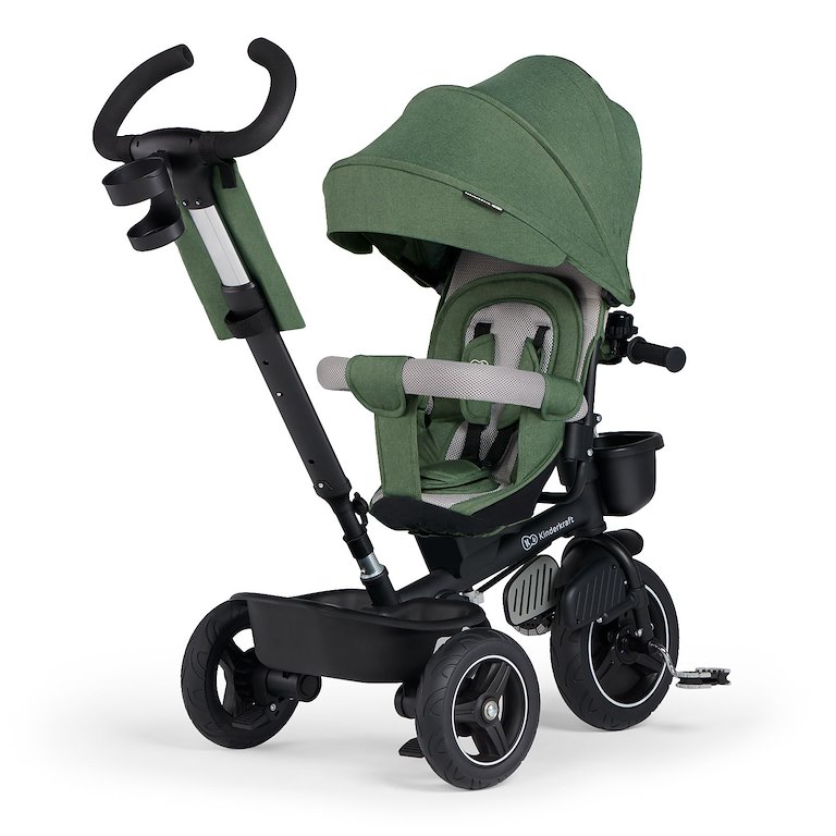 Tricikl guralica Kinderkraft SPINSTEP green