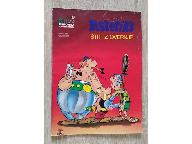 ASTERIKS Štit iz Overnje - Asteriksov zabavnik 26