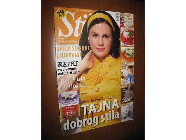 Stil Magazin br.208 (2011.) Maja Japundža-Nikolić