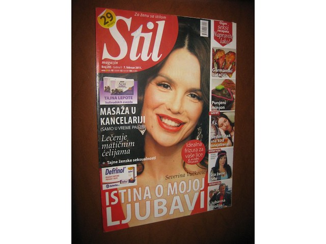 Stil Magazin br.205 (2011.) Severina Vučković
