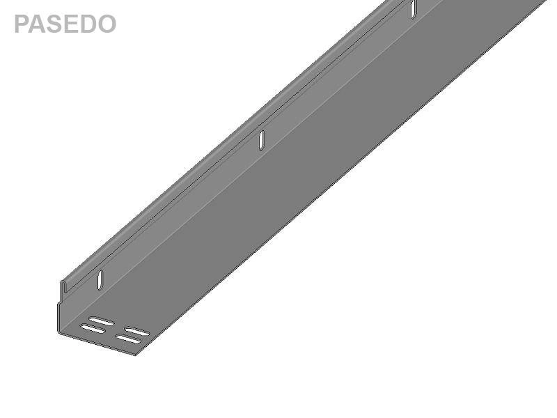 Delovi za segmentna garažna vrata – L profil 5m debljine 2mm