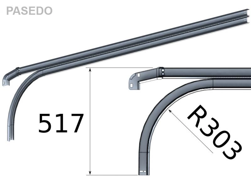 Set vertikalnih vodilica 3000 – RK200