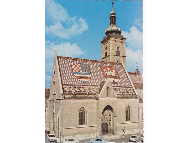 ZAGREB Crkva svetog Marka / kolekcionarski !!!!!!!!!!!!