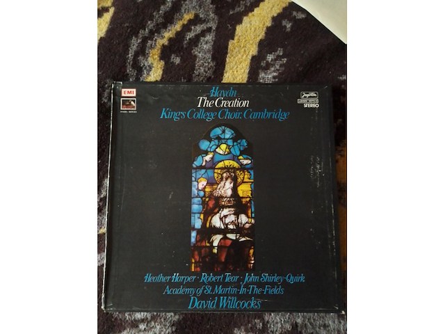 2LP HAYDN THE CREATION KINGS COLLEGE CHOIR CAMBRIDGE