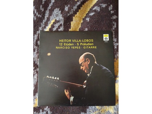 HEITOR VILLA LOBOS - 12 ETIDA ZA GITARU