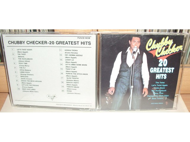CHUBBY CHECKER - 20 greatest hits