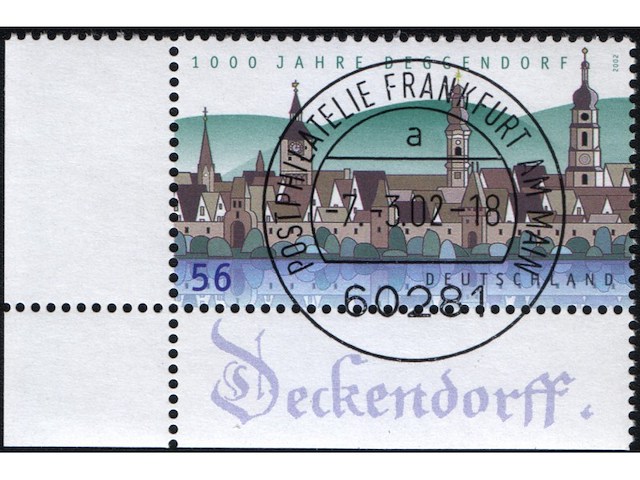 kt273gy, 07.mar2002 Deutschland Mi2244 FDS-o-